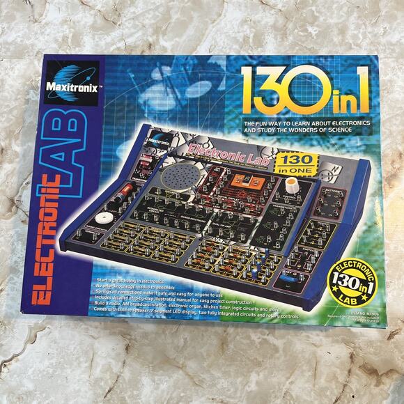 Maxitronix | Toys | Vintage Maxitronix Electronic Project Lab 3 In 1 ...